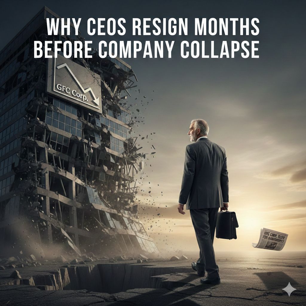 The Mysterious Resignation of CEOs: A Silent Warning Before Collapse ...