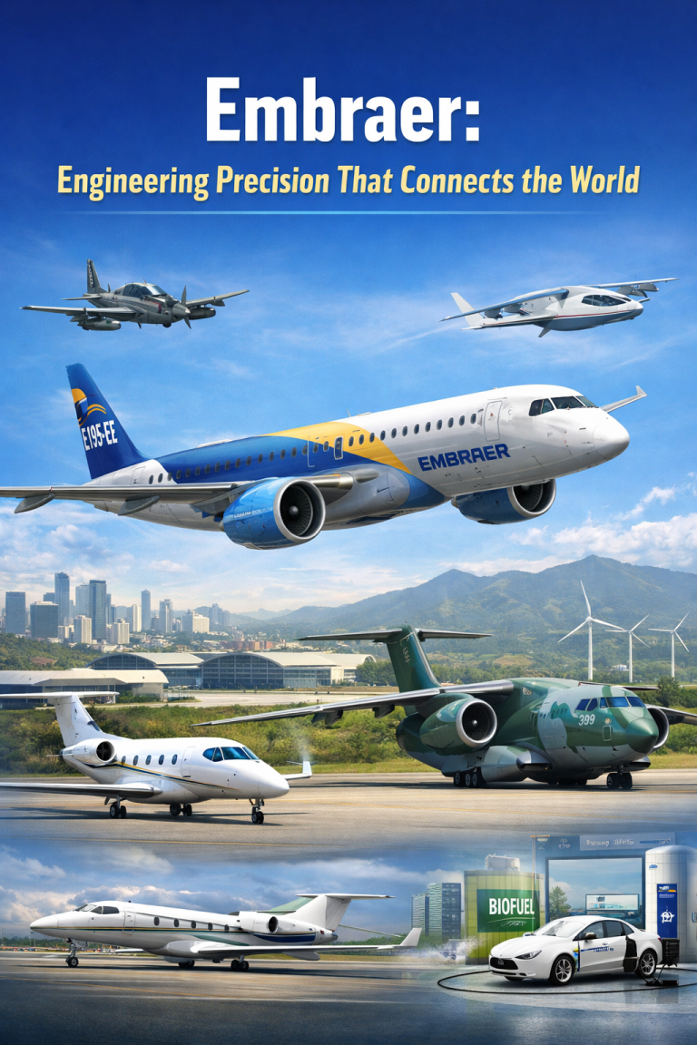 Embraer: Engineering Precision That Connects the World – Histopedia